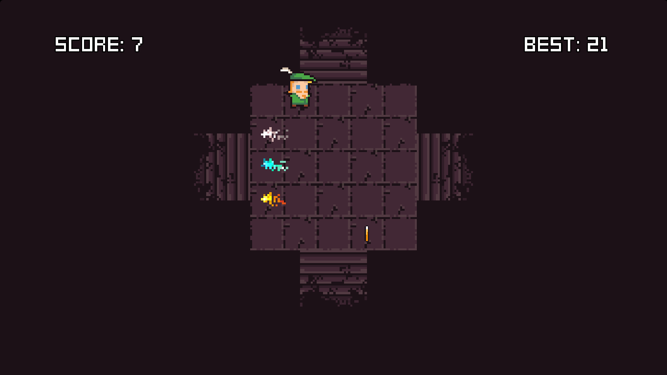 Dungeon Dodge is a nostalgic run for your life game - Games4